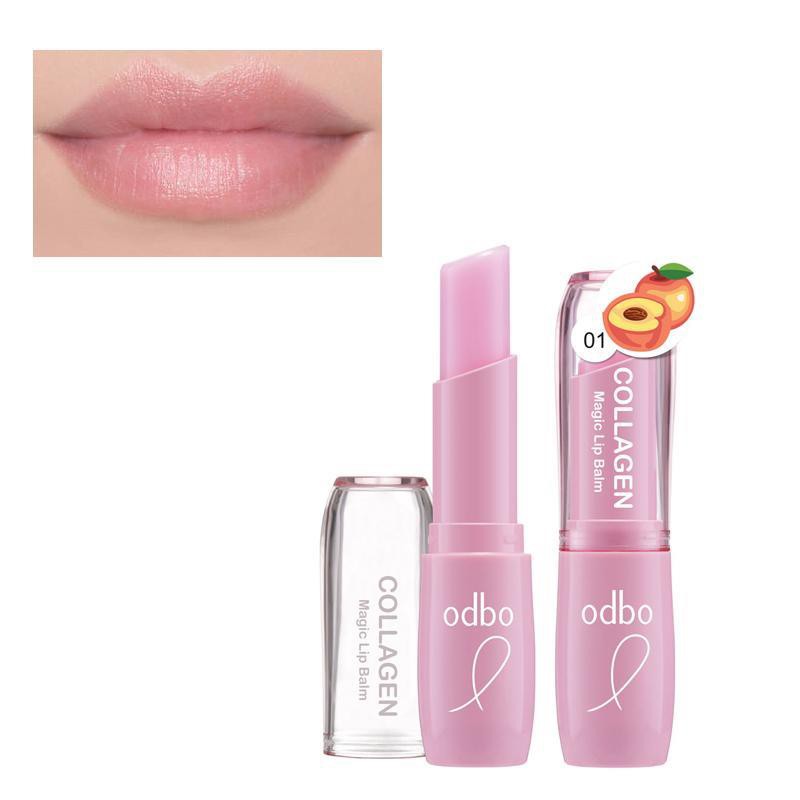 Odbo Collagen Magic Lip Balm 01 [Ready Stock] | Shopee Malaysia
