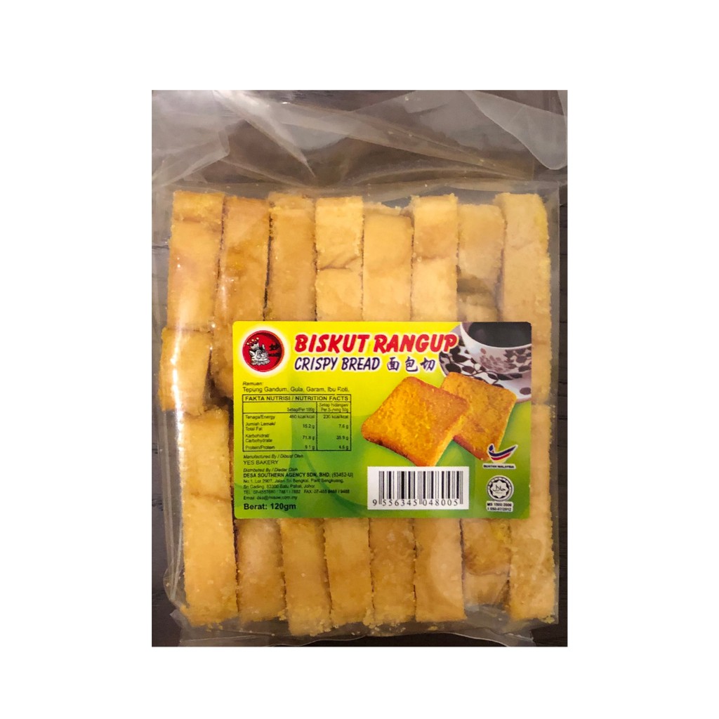 BISKUT RANGUP / CRISPY BREAD / 面包切- 120g | Shopee Malaysia