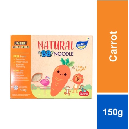 TenTen Natural BB Noodle CARROT (1 year+) (EXPIRED DATE : 01 NOV 2023 ...