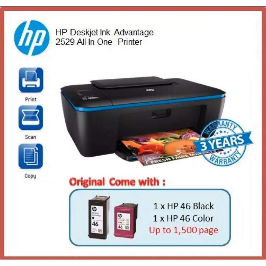 HP 2529 Deskjet Ink Advantage Ultra All-in-One (INK JIMAT) | Shopee Malaysia