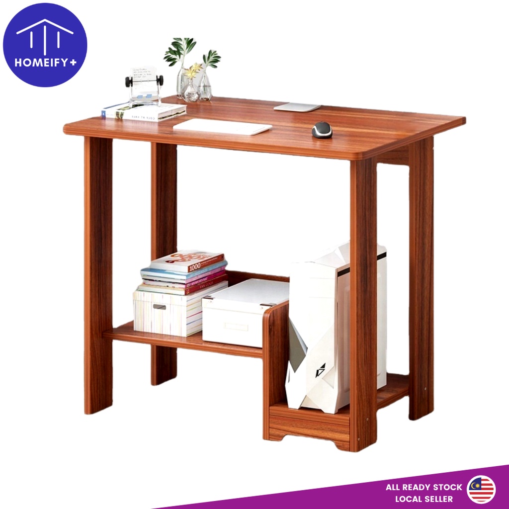 Study Table with Storage / Study Desk / PC table (80cm X 37cm X 72cm ...