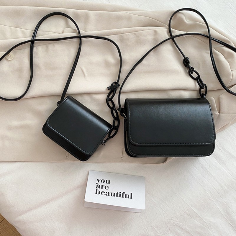 Candy Color Small Flap Shoulder Bags for Women Shopping Phone Purse ...