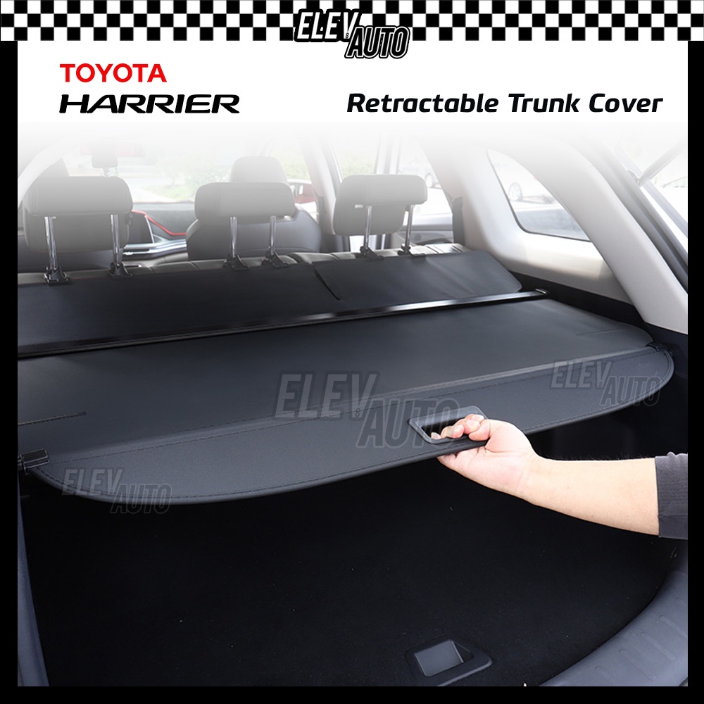 Toyota Harrier XU80 MXUA80 Leather Retractable Trunk Cover Rear Cargo ...