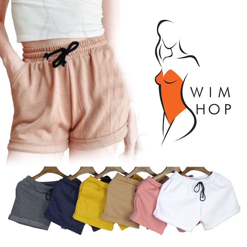 SS Plain Women Shorts Square Short with POCKET | Shopee Malaysia