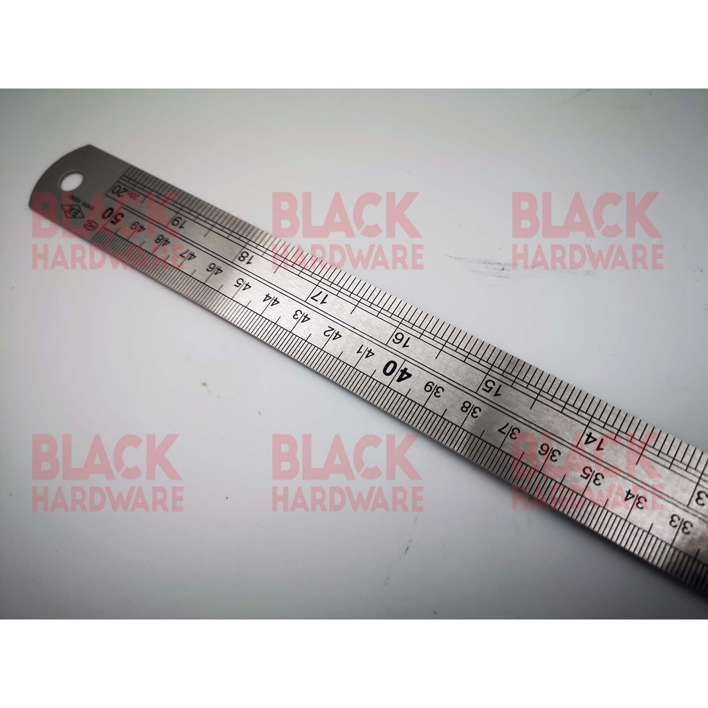 Black Hardware 15 30 50 100cm Stainless Steel Accurate Measurement ...