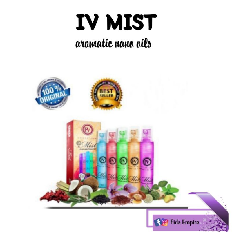 🔥Free Gift🔥 Iv Mist Aromatic Nano Oil 12ml | Shopee Malaysia