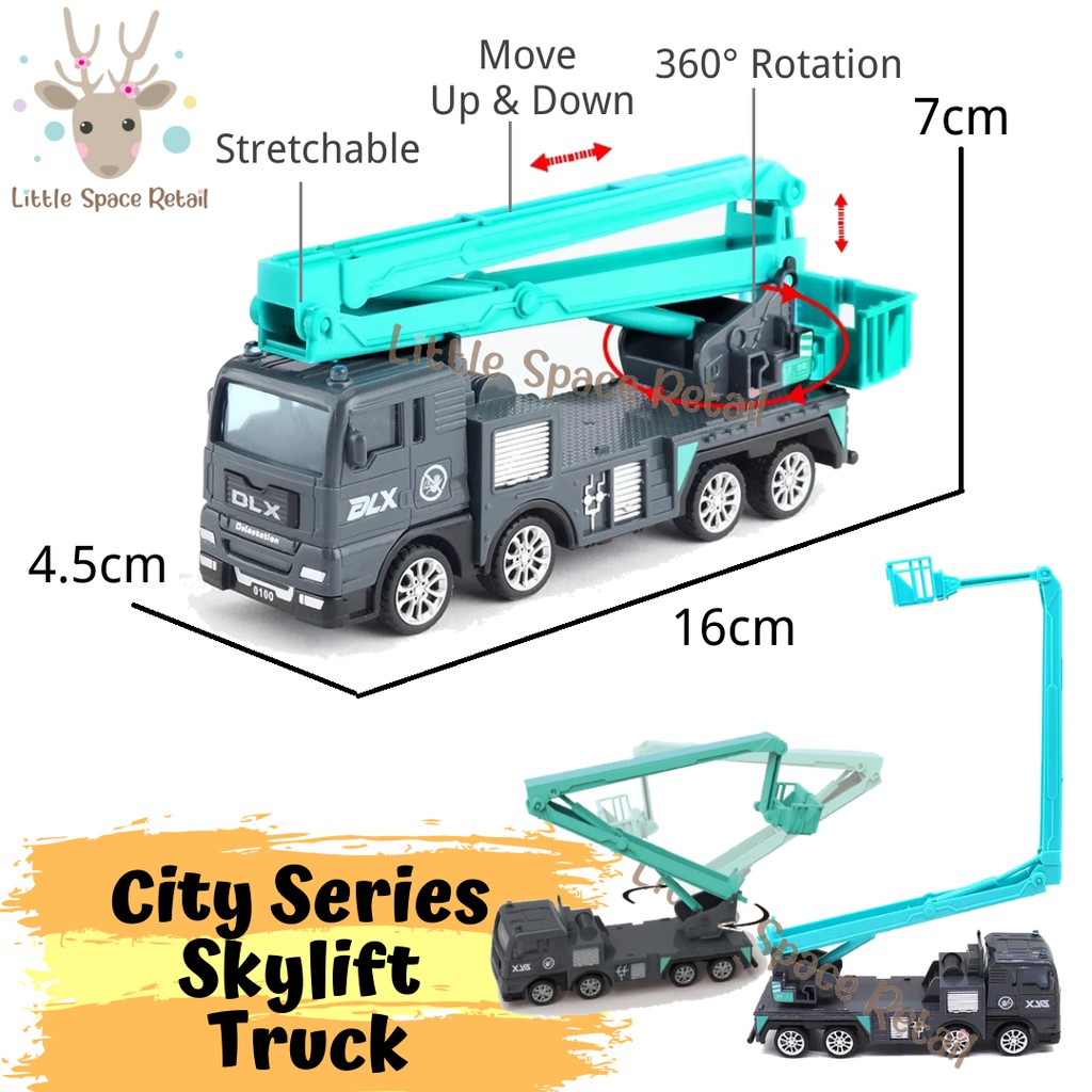 Kids Construction City Series Vehicle Toy/ Crane/ Bulldozer / Excavator ...