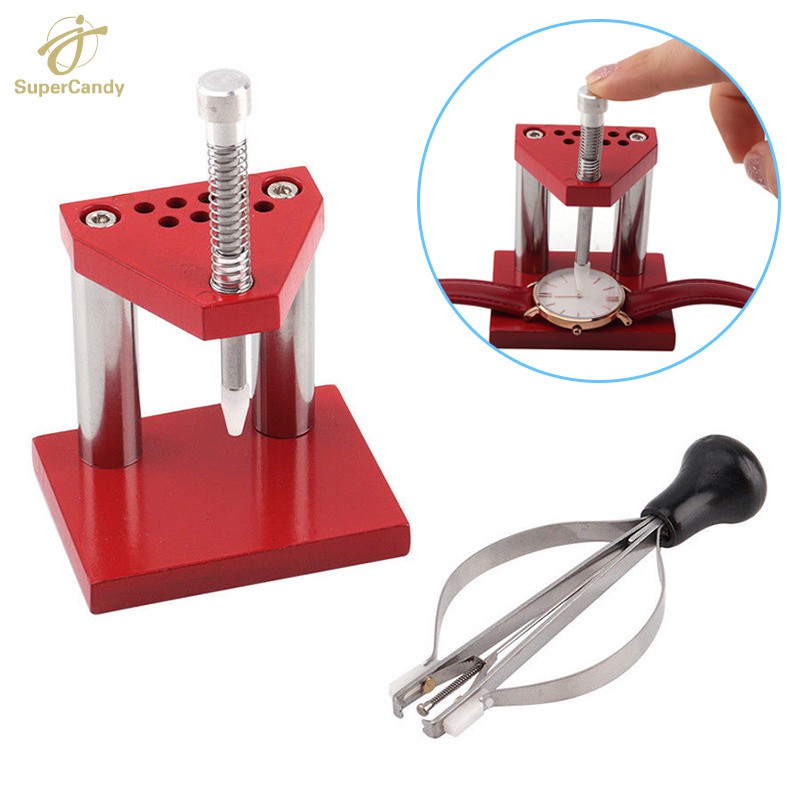 Watch Repairing Tools Hand Remover Plunger Puller Press Fitting Kit ...