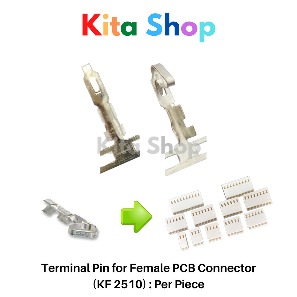 Terminal Pin for Female PCB Connector (KF 2510) : Per Piece | Shopee ...
