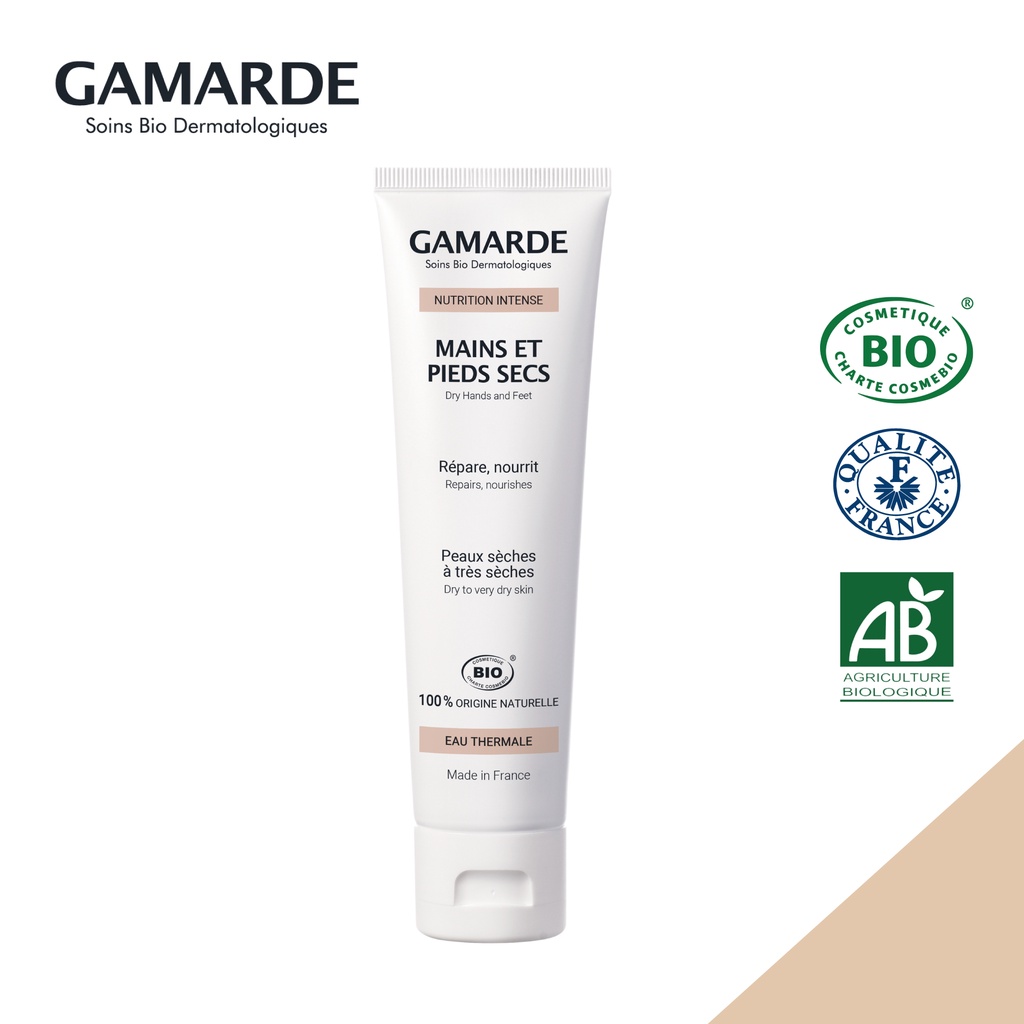 GAMARDE Deep Nourishing Hand Foot Care Cream 100g Mask Cracked Dry ...
