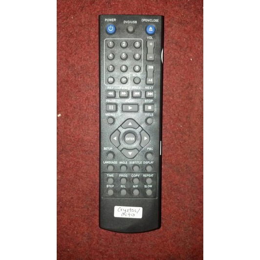 Remote DVD CRYSTAL / MITO / POLYSONIC / VITRON / SIMBA SVD 100 ...