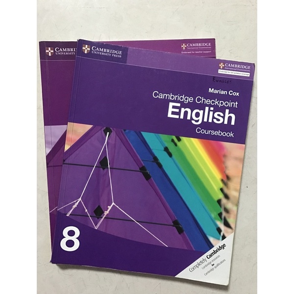 Cambridge Checkpoint English Coursebook 8 & Workbook 8 | Shopee Malaysia