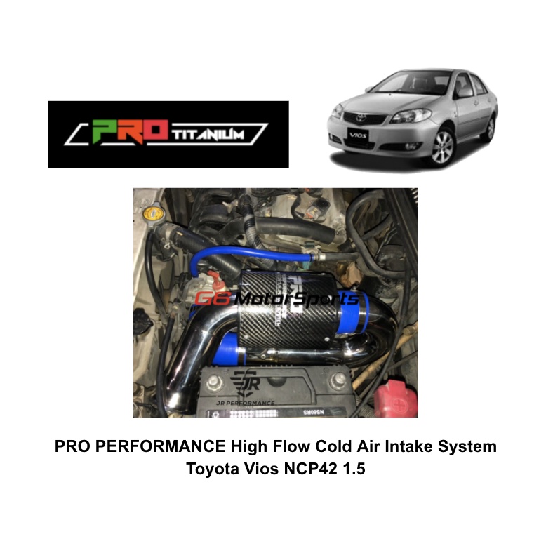 Toyota Vios NCP42 1.5 - PRO PERFORMANCE High Flow Cold Air Intake ...