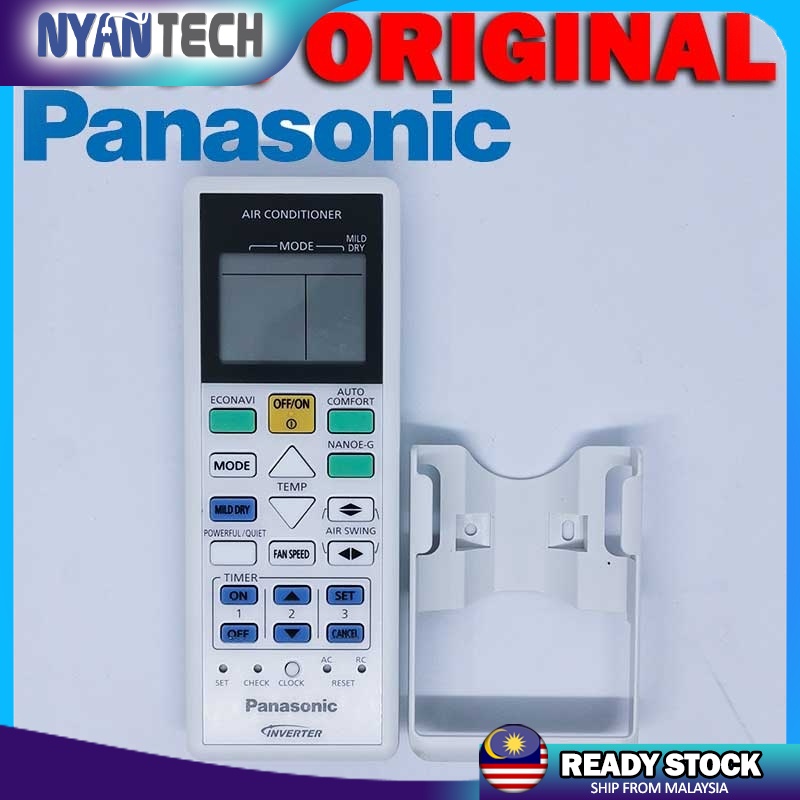 Original Panasonic Air Conditioner Remote Control For INVERTER SERIES ...