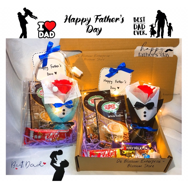 Hadiah Hari Ayah Hadiah Hari Bapa Happy Father’s Day Men’s design ...