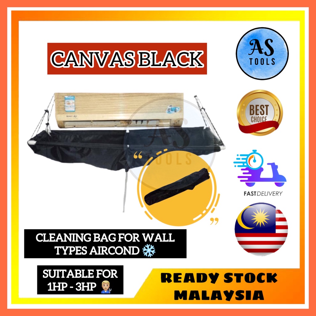 Canvas Aircond Cleaning Tool Base Cover Split type Kanvas Aircond ...