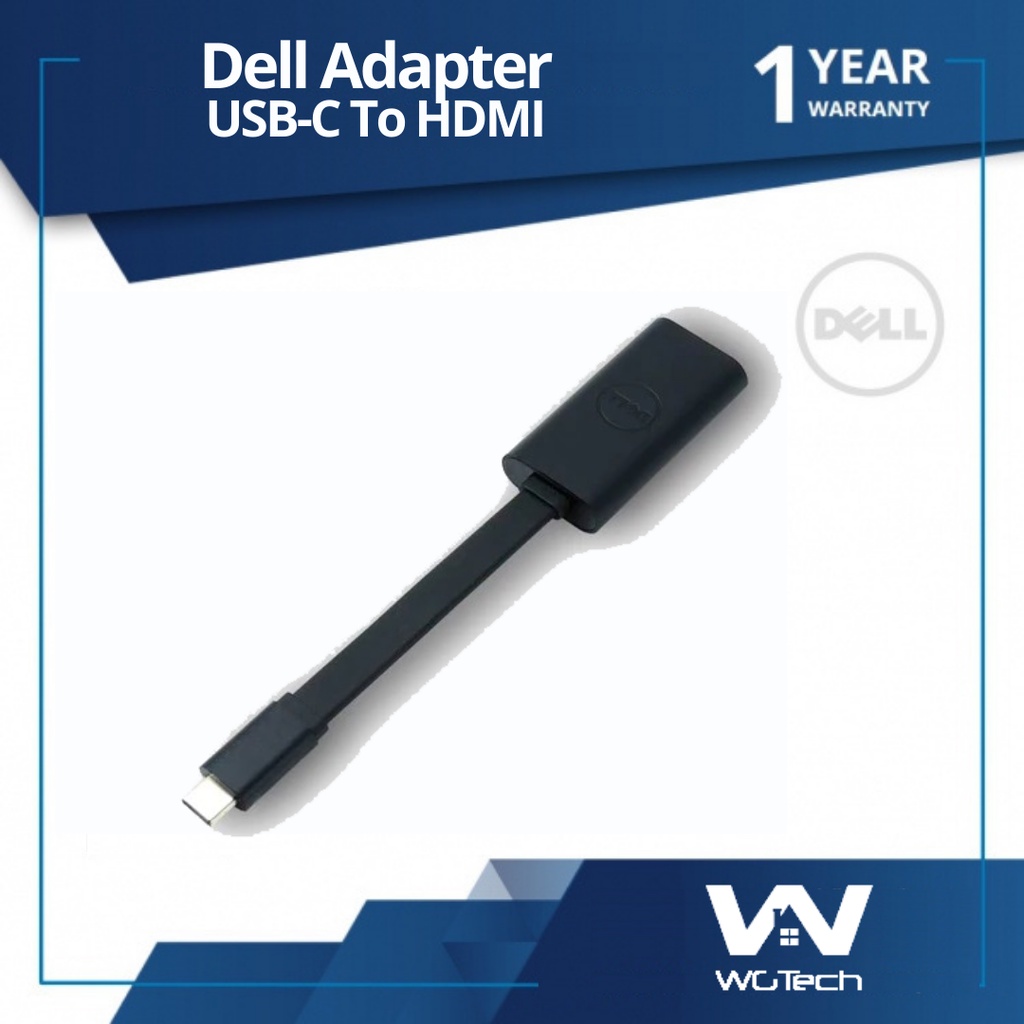 Dell Adapter - USB-C to HDMI | Shopee Malaysia