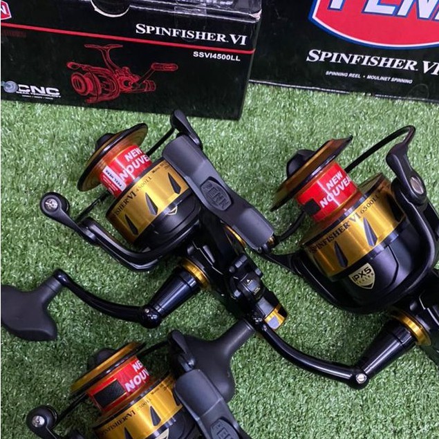 (JOM PANCING) Penn Spinfisher LL (LIVE LINER) VI Spinning Reel + Free ...
