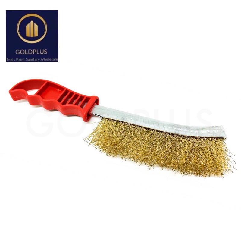 💥 Brass Wire Brush With Plastic Handle Berus Tembaga Pemegang Plastik 💥 ...