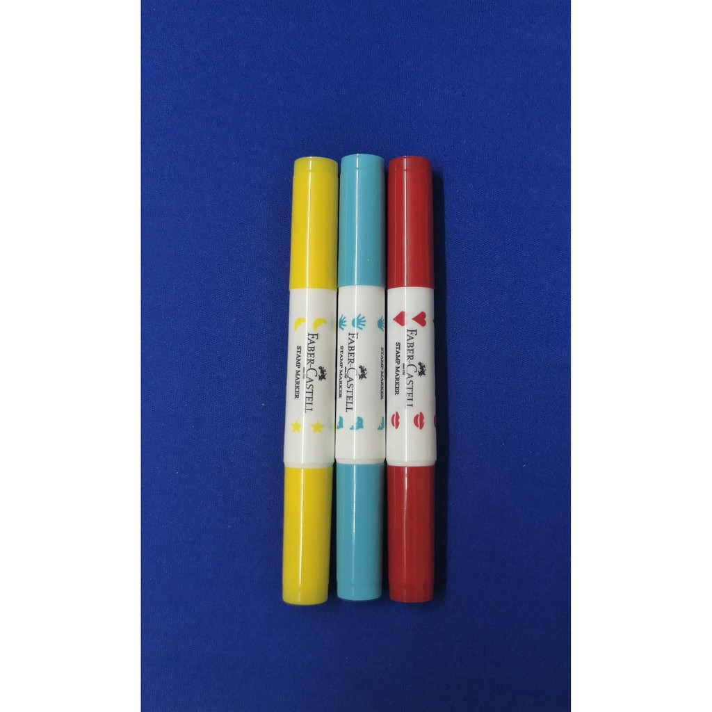 Faber Castell - Stamp Markers (Double-Sided Stamper) with *FREE GIFT ...