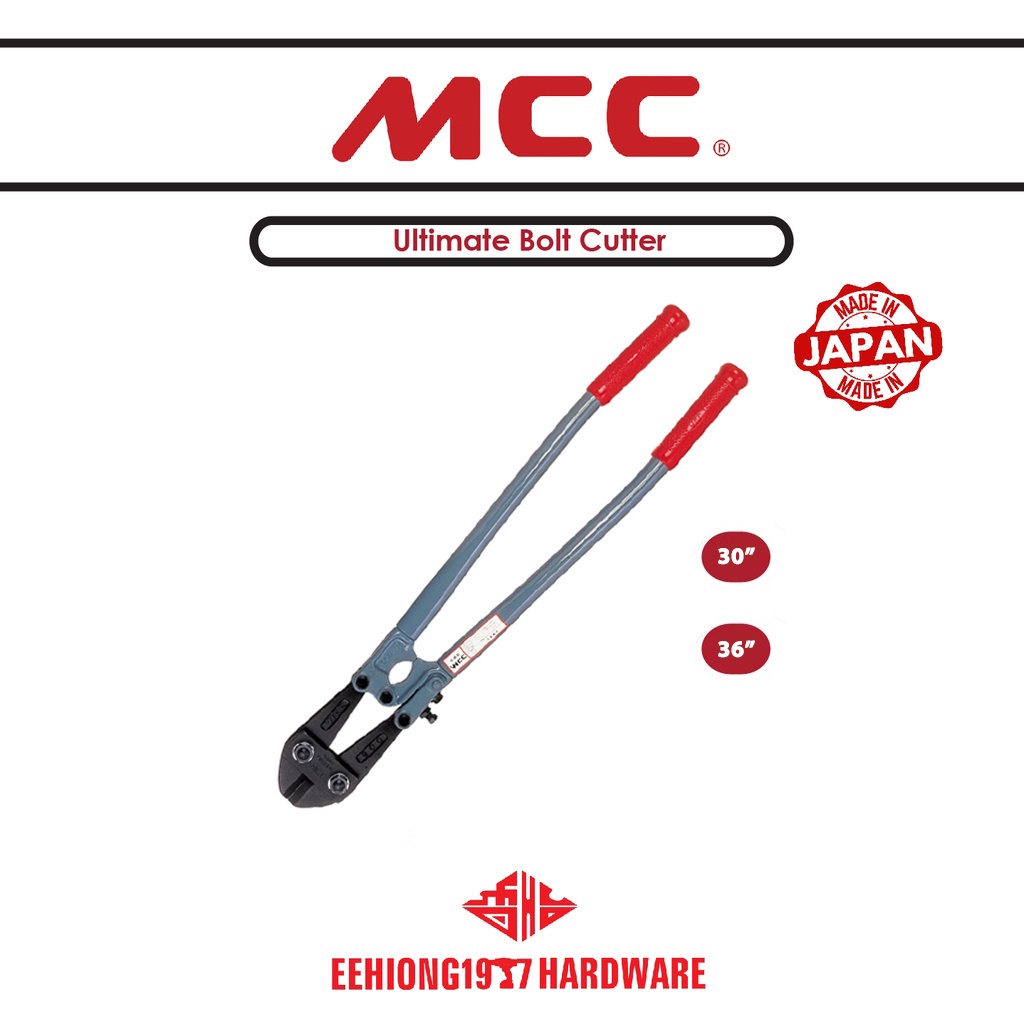 MCC Ultimate Bolt Cutter 30" 36" BC-0775 BC-0790 JAPAN BOLT CUTTER MADE ...