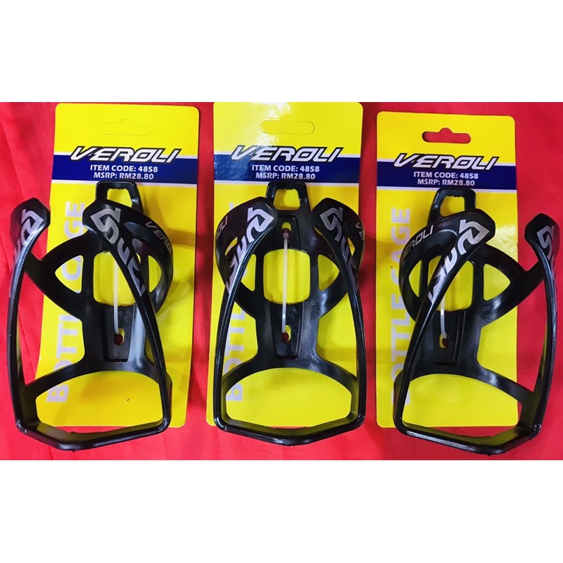 VEROLI BOTTLE CAGE KAKI BOTOL AIR BASIKAL PLASTIC LIGHTWEIGHT CYCLING ...