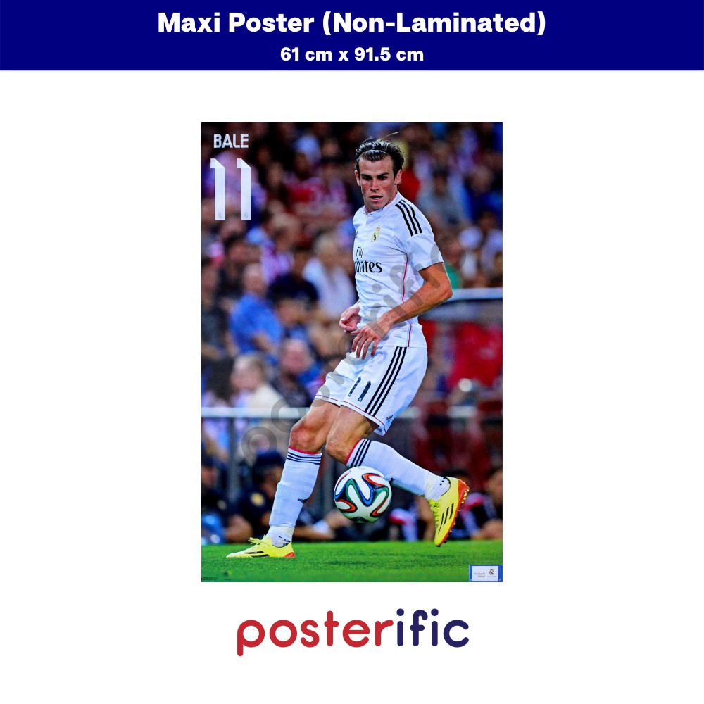 Gareth Bale (Real Madrid CF Classic 2014-15) - Poster (61 cm X 91.5 cm ...