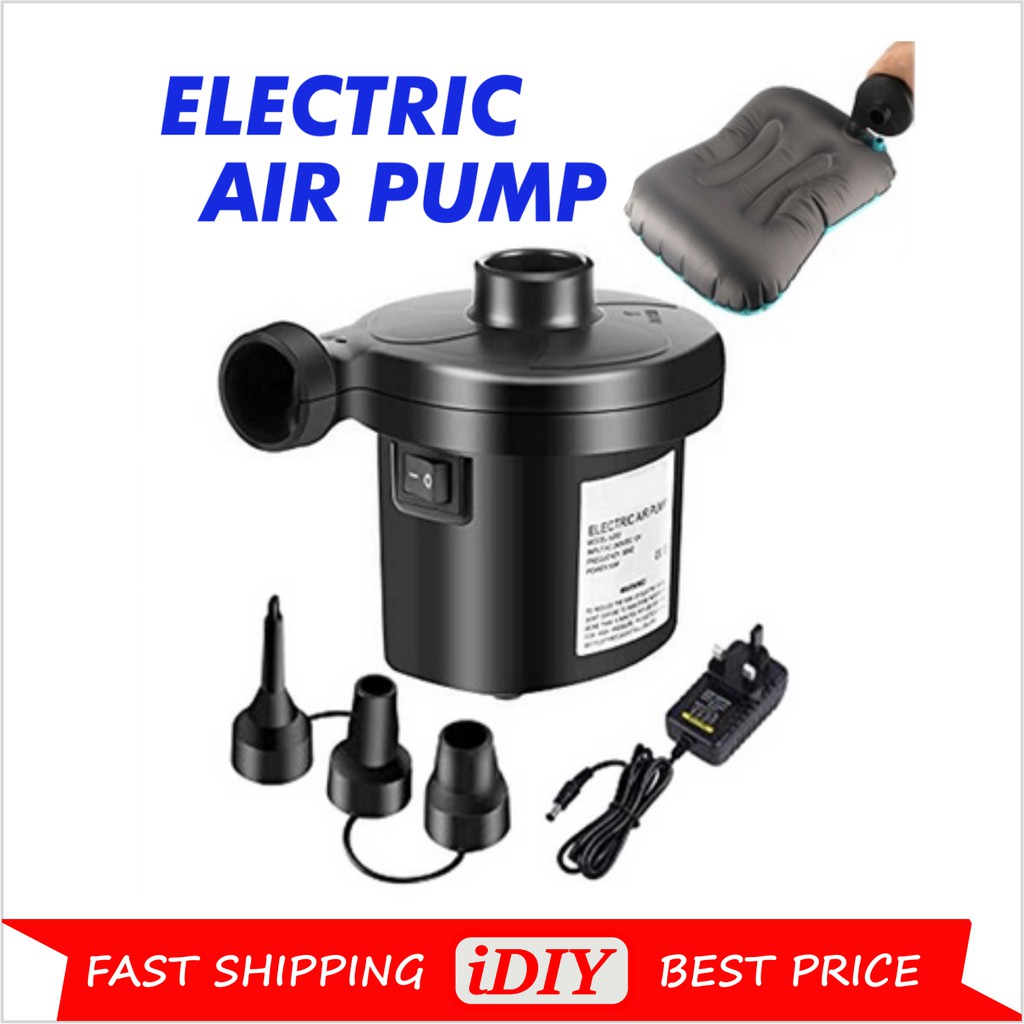 Pam Angin Kolam Elektrik / Pam Angin Tilam Bantal / Electric Air ...