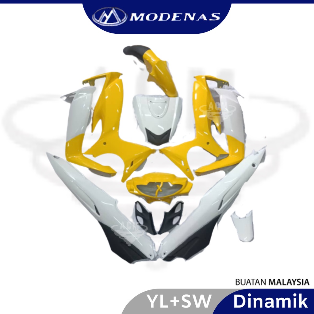 MODENAS Dinamik Full Body Cover Set Kit Color Parts Bodyset Coverset ...