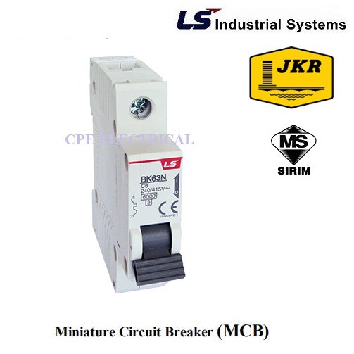 LS BK63N 6A 10A 16A 20A 32A 1 POLE MCB SIRIM JKR APPROVE | Shopee Malaysia