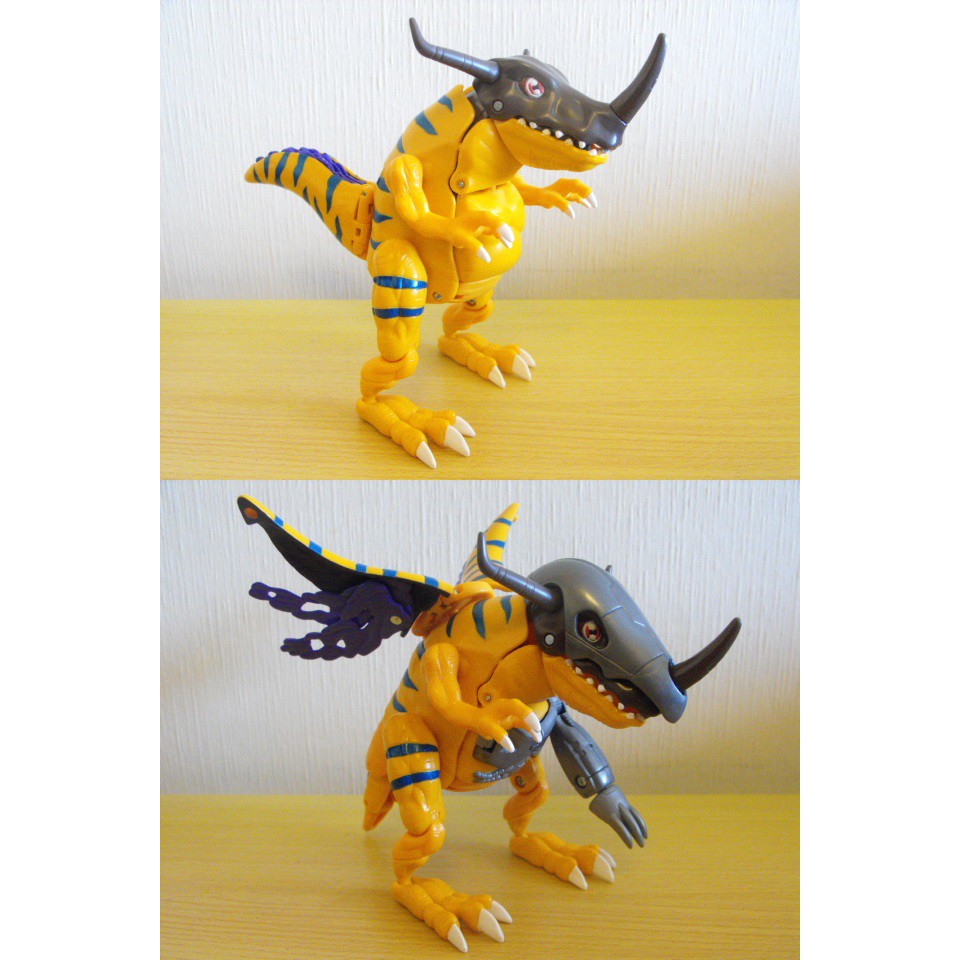 BANDAI DIGIMON DIGIVOLUTION GREYMON METALGREYMON FIGURE | Shopee Malaysia