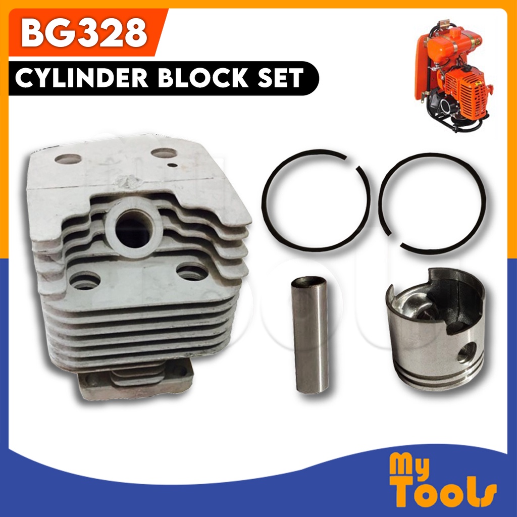 Premium Quality BG328 BG 328 Cylinder Block Kit Set Brush Cutter Mesin ...