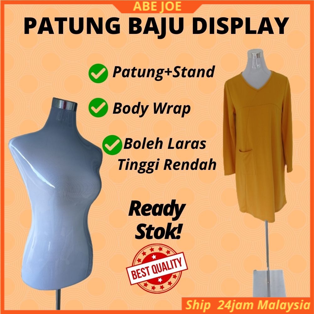 Mennequin female Patung Display Baju Wanita Mannequin Female half Body ...