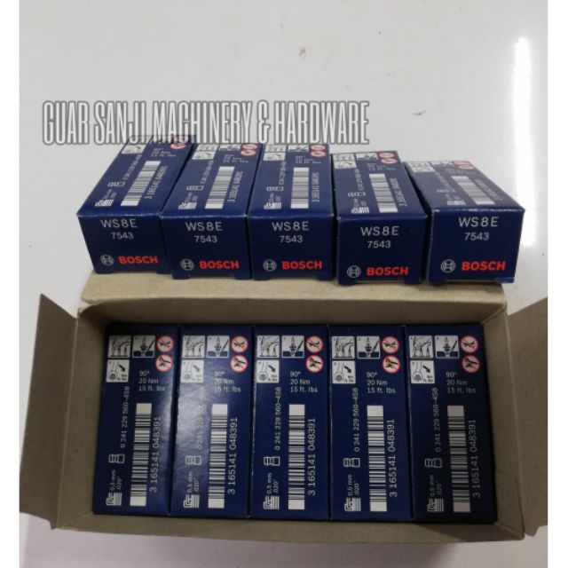 BOSCH SPARK PLUG WS8E (10PCS/BOX) | Shopee Malaysia