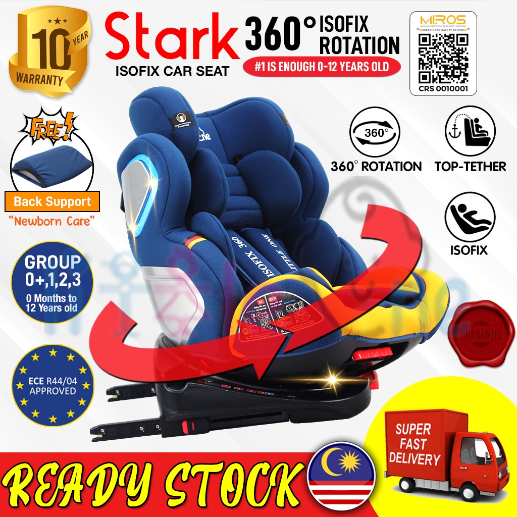 🎁🔥SUPER SALES FREE 🎁🔥MIROS APPROVED JPJ ECE Little One Baby Smart Pro STARK 360° GM0932 Spin ...