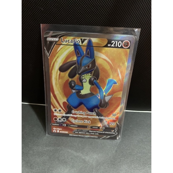 Pokemon Lucario v Promo Full art | Shopee Malaysia
