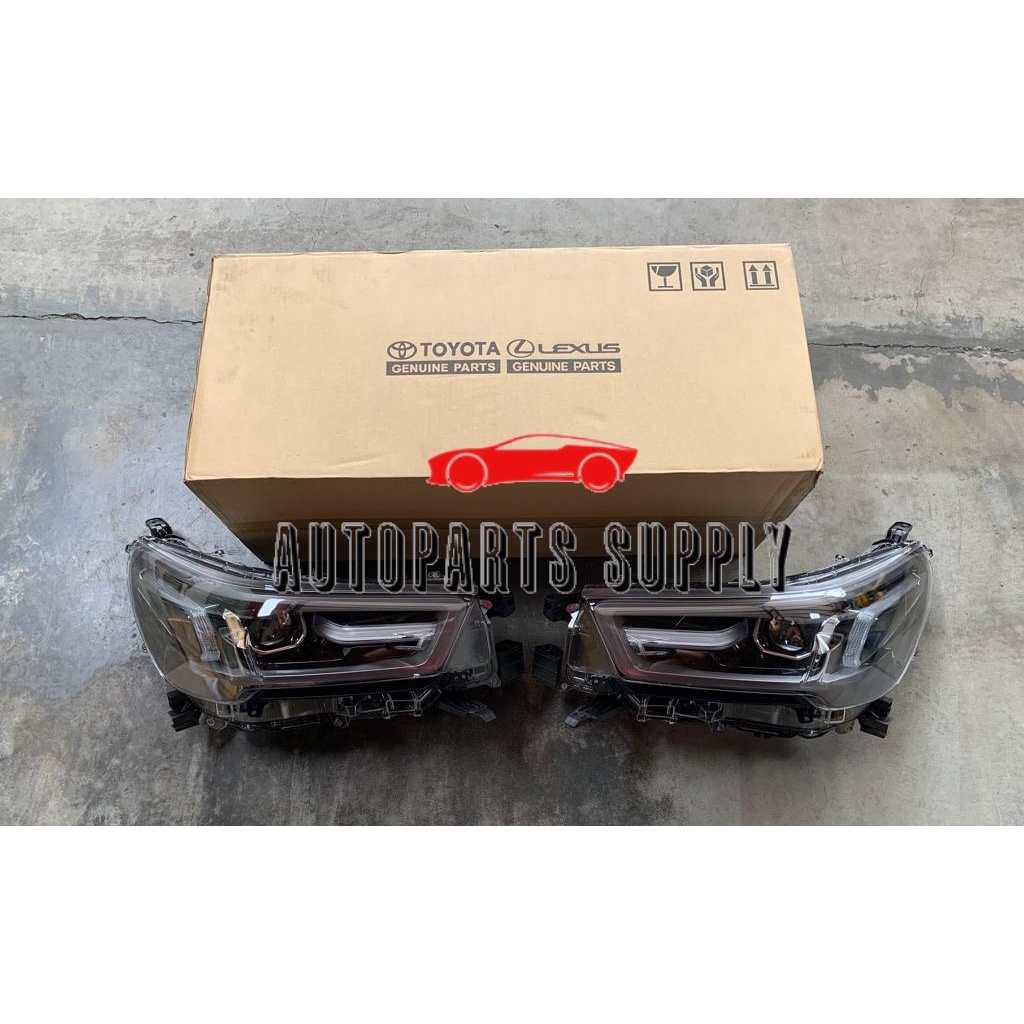 TOYOTA HILUX REVO ROGUE HEAD LAMP LED RH / LH | Shopee Malaysia
