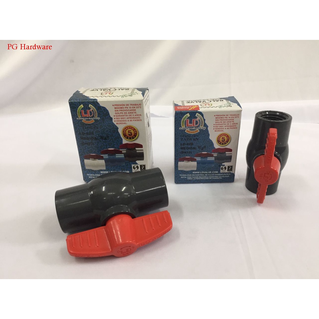 LD PVC Compact Ball Valve ( Thread End ) | Shopee Malaysia
