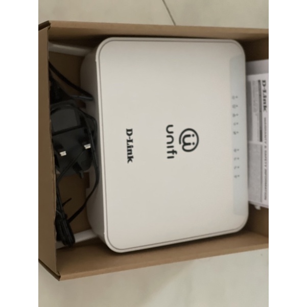 unifi dlink router wifi 6 router 100/1000 Mbps good strength signal ...