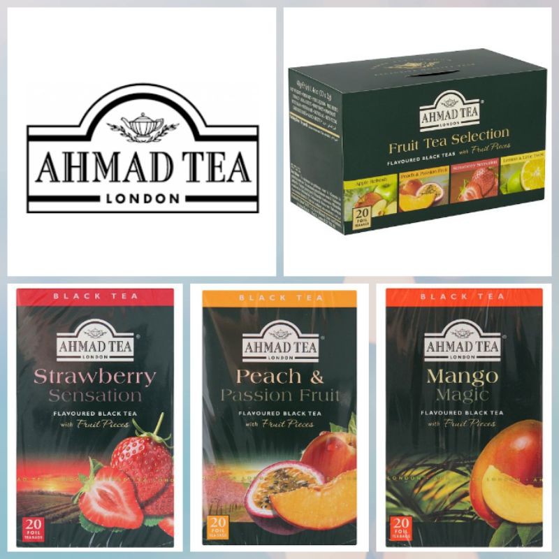 Ahmad Tea Fruit Tea Selection Flavoured Black Tea | Shopee Malaysia