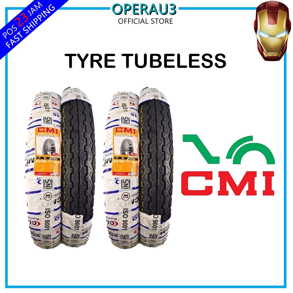 CRV CMI Camel Tyre Tayar TUBELESS Bunga DUNLOP TT100 RODMASTER 70-90-17 ...