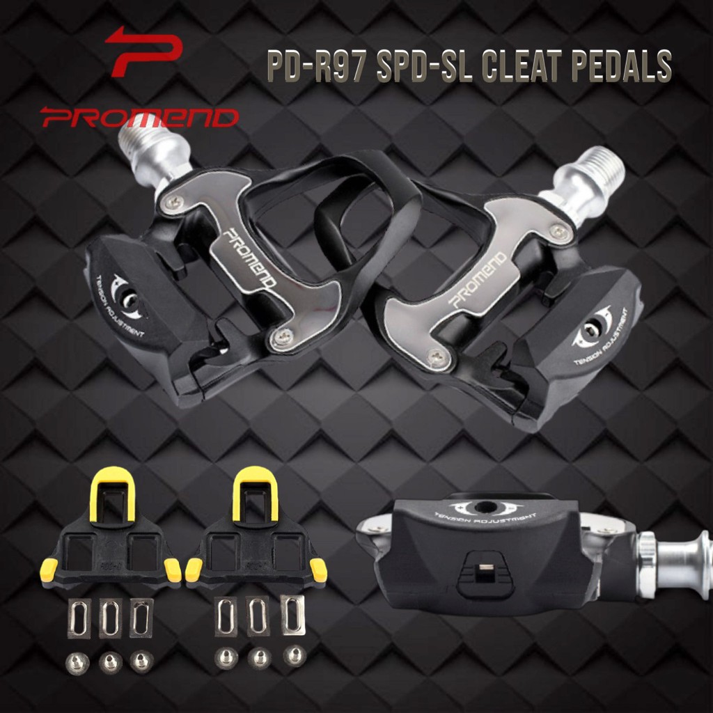 🔥Ready Stock🔥PROMEND PD-R97 SPD Cleat Pedal Original Cycling RB Road Bike Pedals Aluminum ...