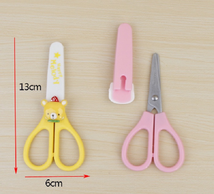Cartoon Scissors Stationery Party Gift Kitty Doraemon Toys Toy Scissor ...