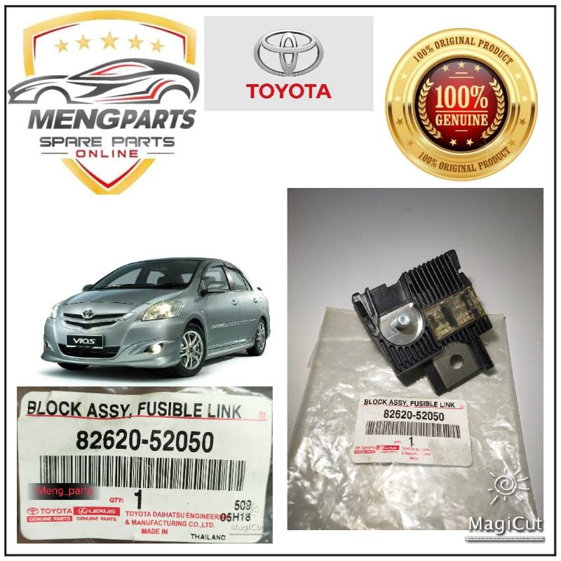 💯ORIGINAL TOYOTA VIOS NCP93 2008Y-2013Y BATTERY MAIN FUSE ATTACK,MAIN ...