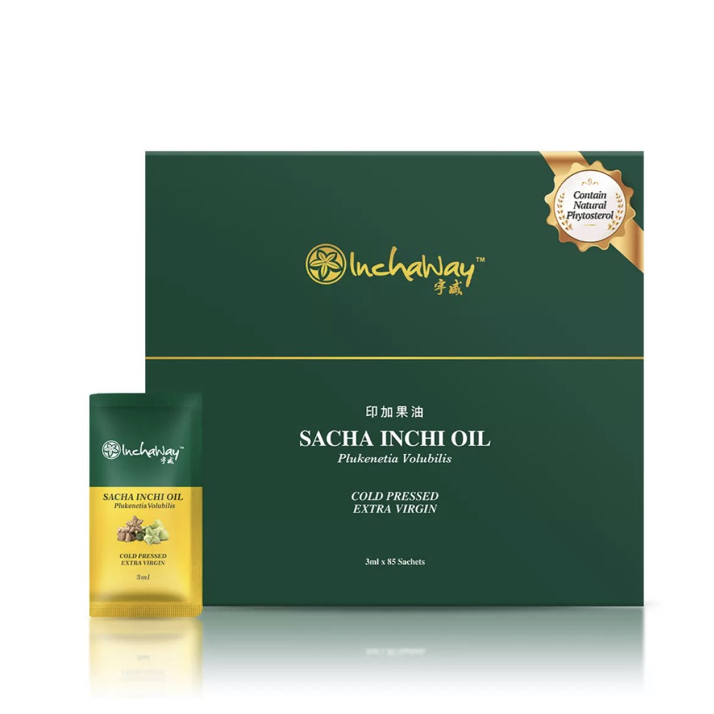 Inchaway Sacha Inchi Oil 宇威印加果油 3ml x 85 +15 sachets (100%ORIGINAL ...