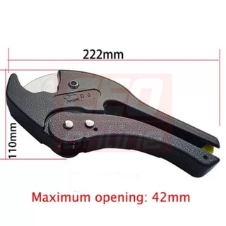 CEO 🇲🇾 PVC Pipe Cutter RATCHET INDUSTRIAL PPR PU PE Pipe Scissors Body ...