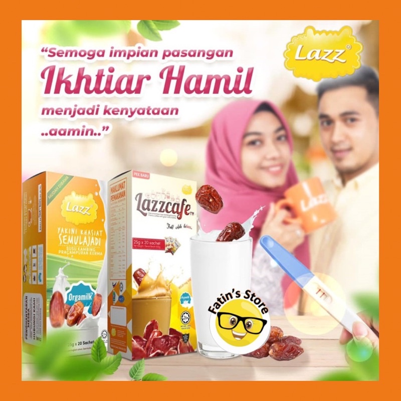 🔥SET IKHTIAR HAMIL🔥 LAZZ SUSU KAMBING KURMA 500g + LAZZ CAFEE 20 SACHET | Shopee Malaysia