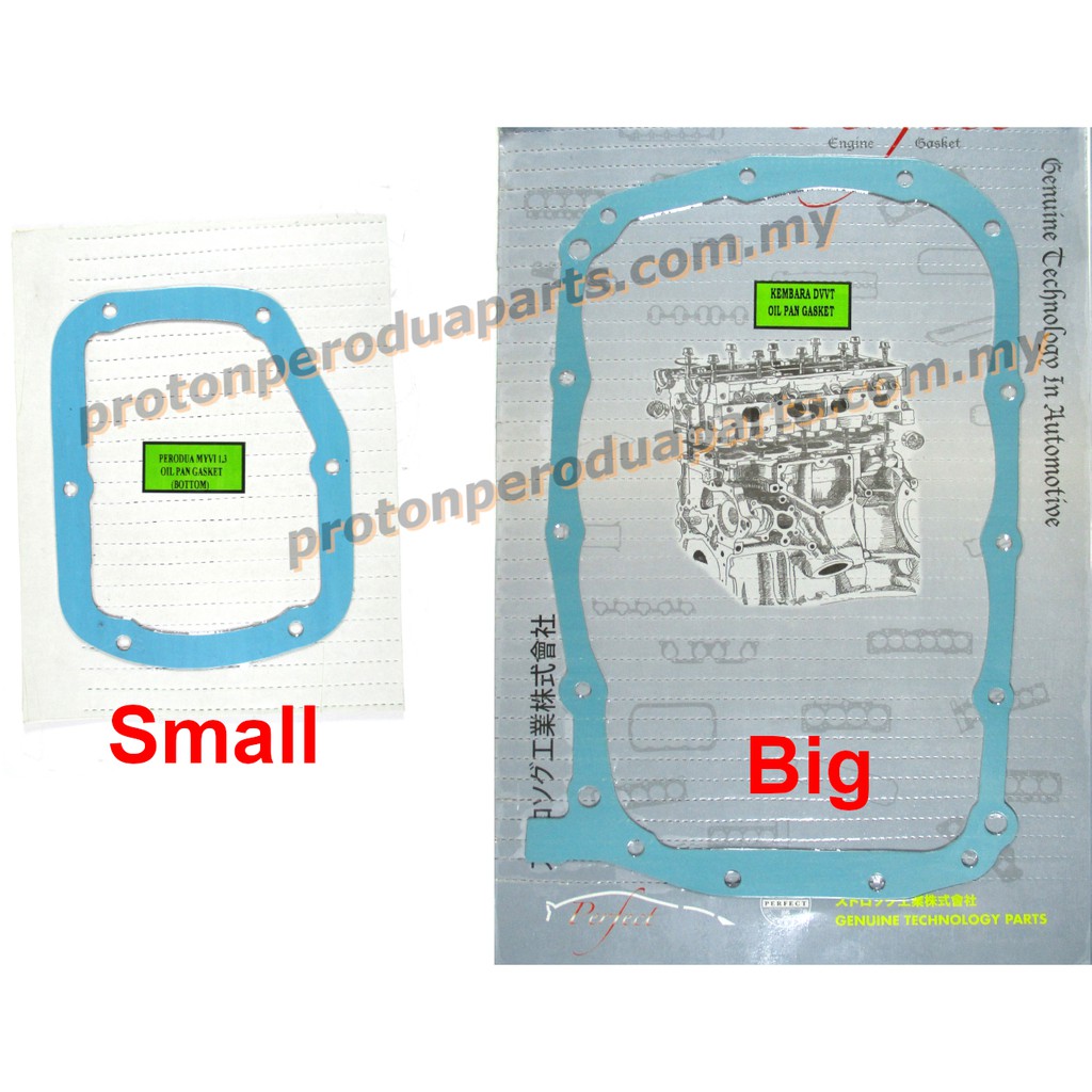 Engine Oil Sump / Pan Gasket For Perodua Myvi Kembara DVVT Alza 1.3 1.5 ...