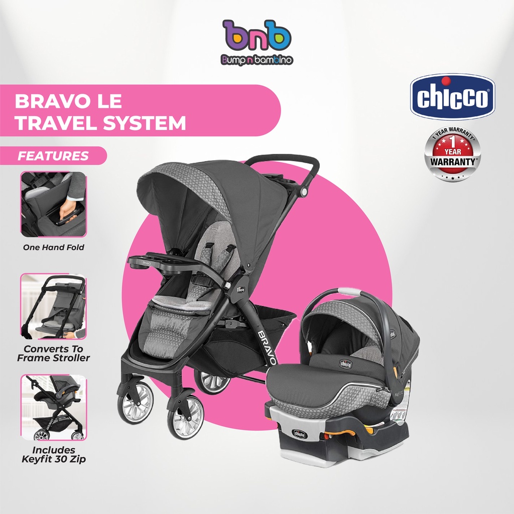 BNB Chicco Bravo LE Stroller & Travel System | Shopee Malaysia