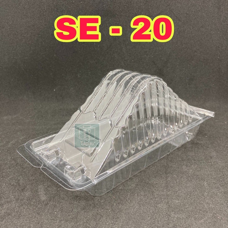 TAPAU - Sandwich Box with Lock BENXON [ 100pcs± ] BX-SE-20 Bakery ...